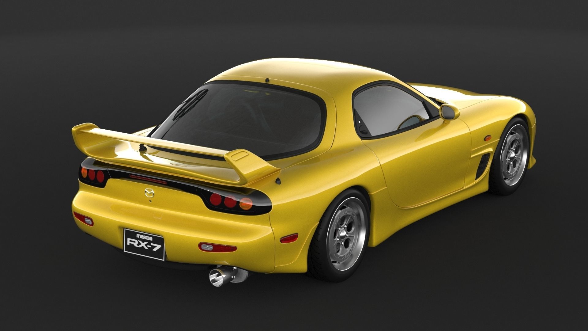Mazda RX-7 A-Spec 3D model | CGTrader