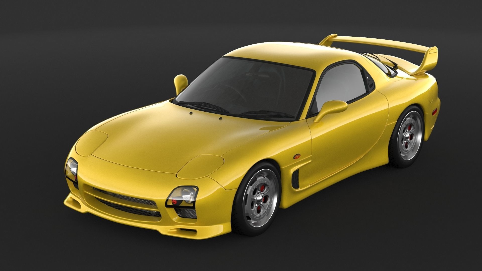 Mazda RX-7 A-Spec 3D model | CGTrader