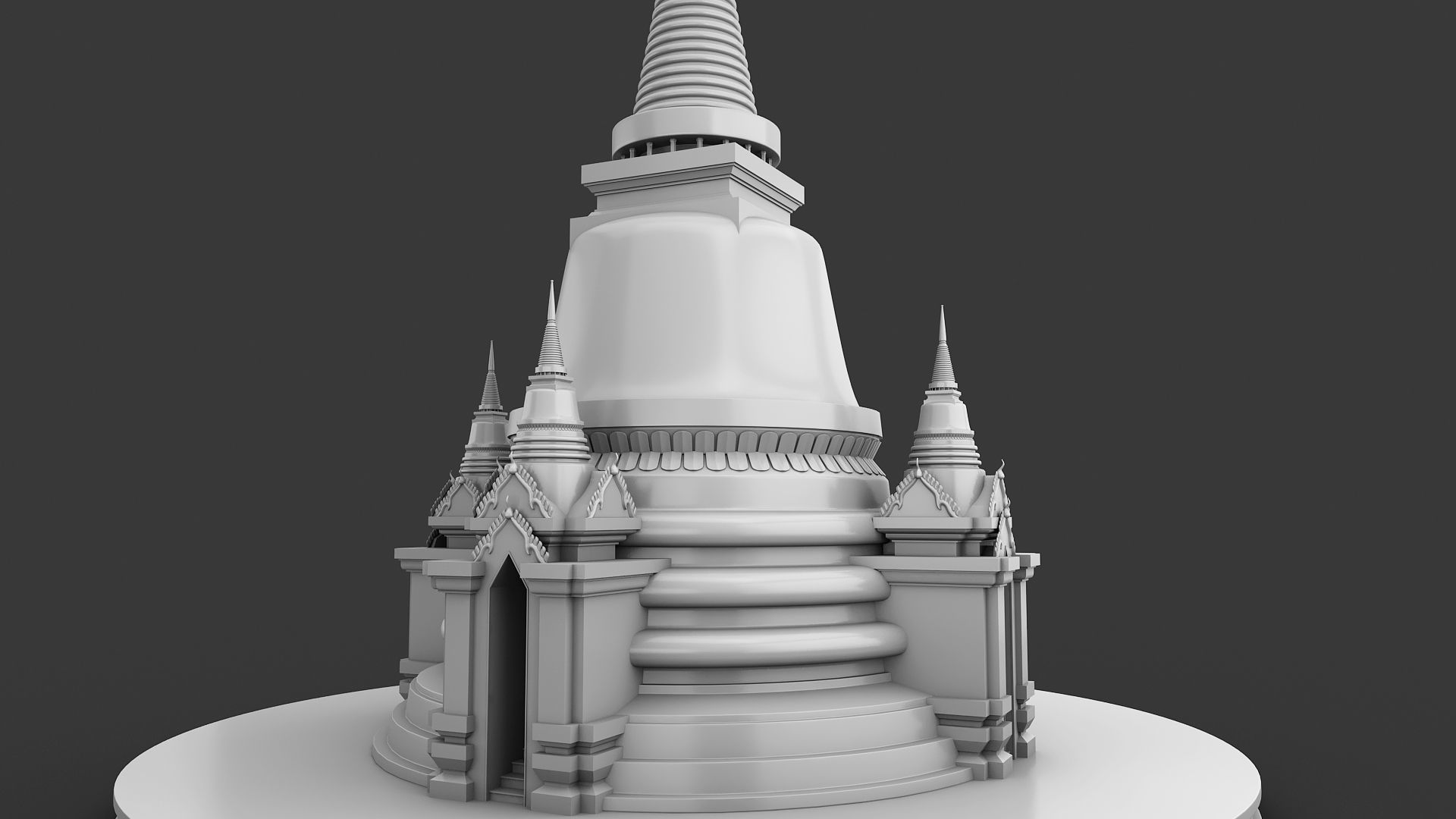 Pagoda Temple 3D model | CGTrader