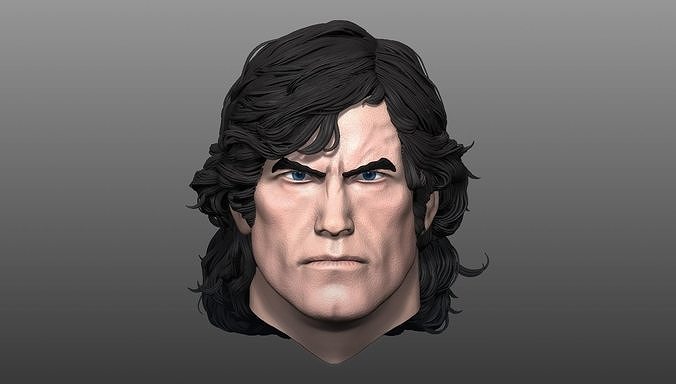 Superman With A Mullet