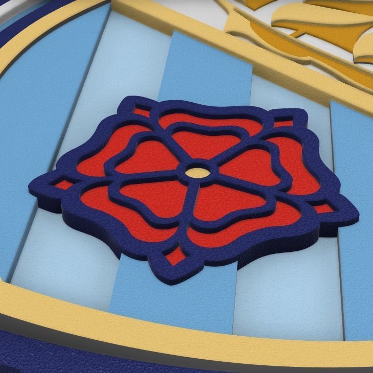 Manchester City Wall Sign 3D model 3D printable | CGTrader