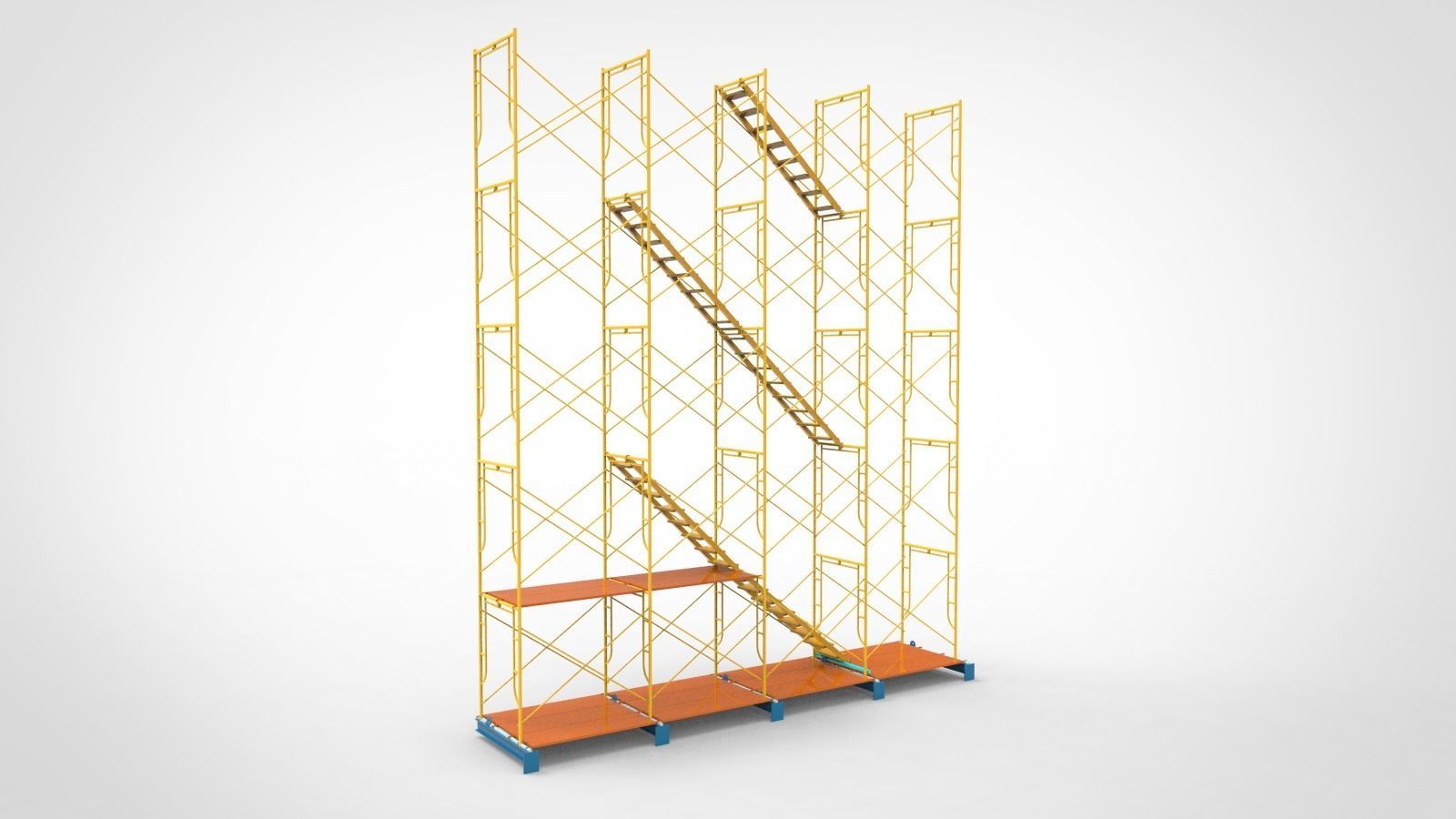 Scaffolding 3D model | CGTrader