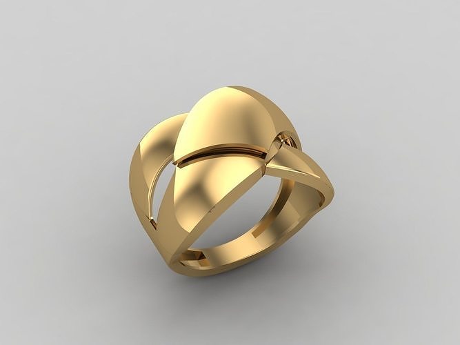 Women Ring Plain Ring Ready STL 3DM Models Womens Rings 3D model 3D ...