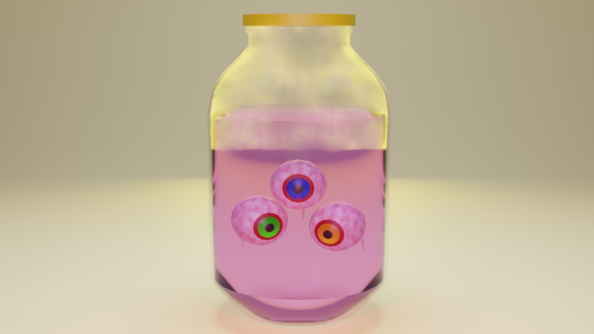 3D model Body parts in a jar Pak 4 models VR / AR / low-poly | CGTrader
