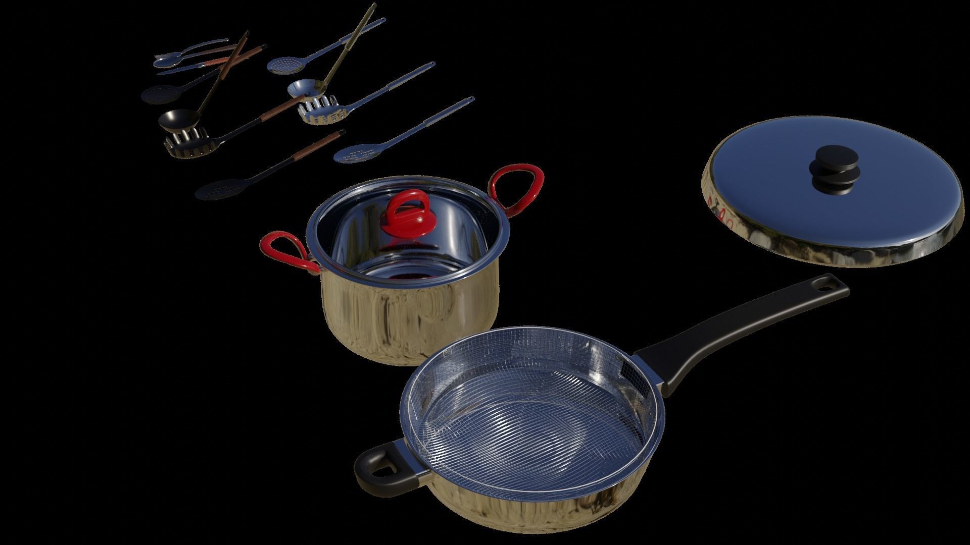Kitchen Things 3D model | CGTrader