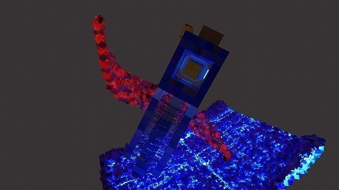 3D model 3D wizard pen - Blender VR / AR / low-poly | CGTrader
