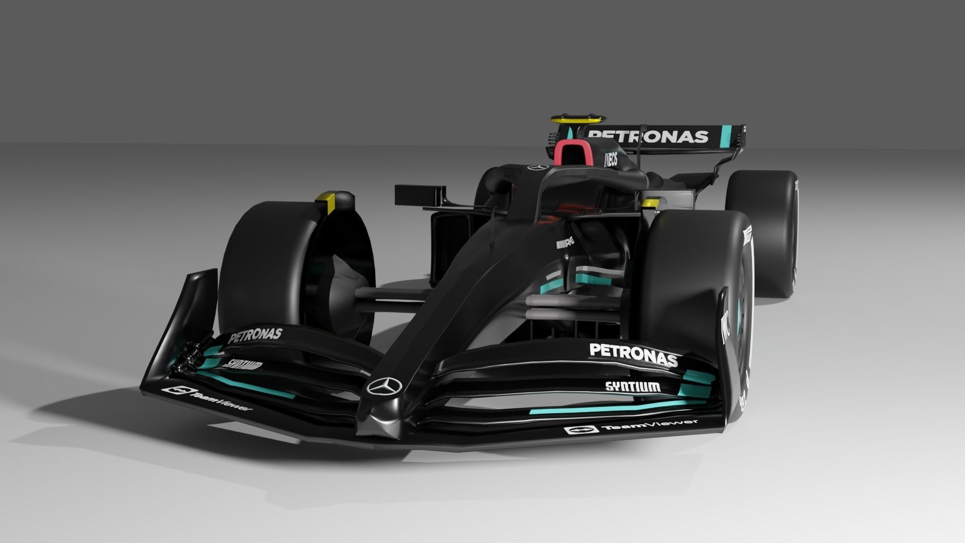 Mercedes AMG Petronas F1 Concept Design 3D model | CGTrader