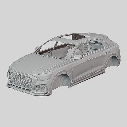Audi RSQ8 2020 Printable Body 3D model 3D printable | CGTrader