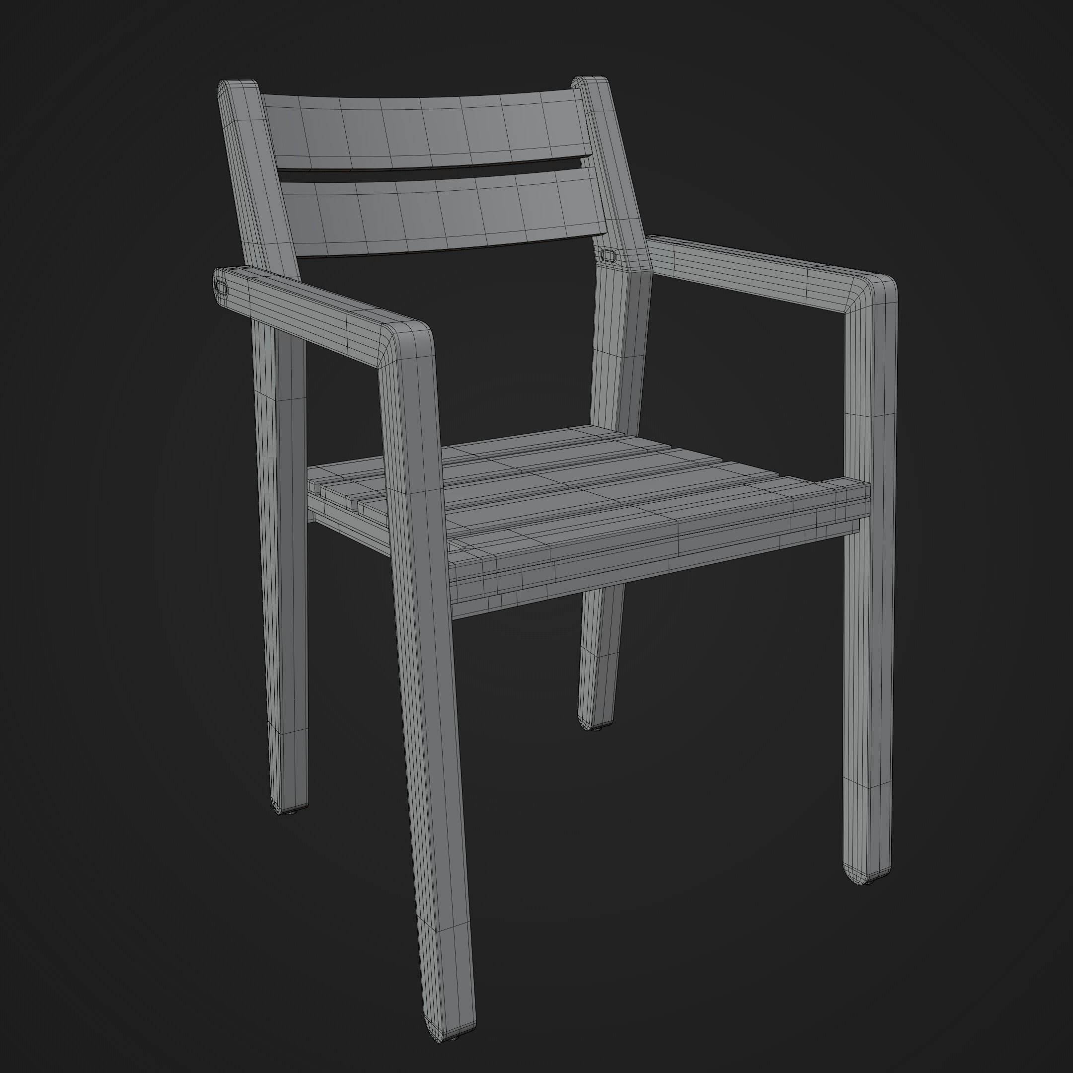 Zania Chair 3D model | CGTrader