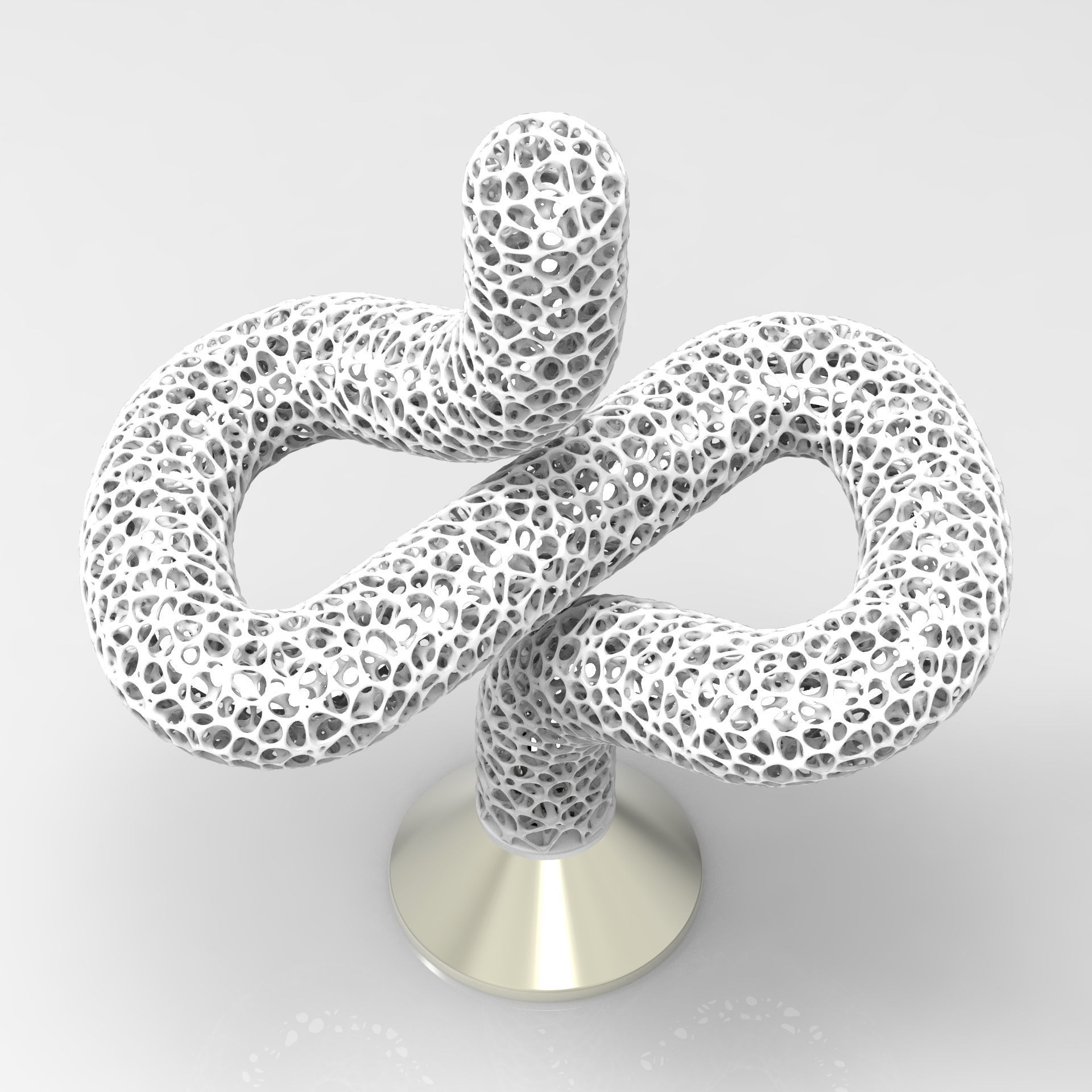 Abstract table lamp trusses 3D model 3D printable | CGTrader