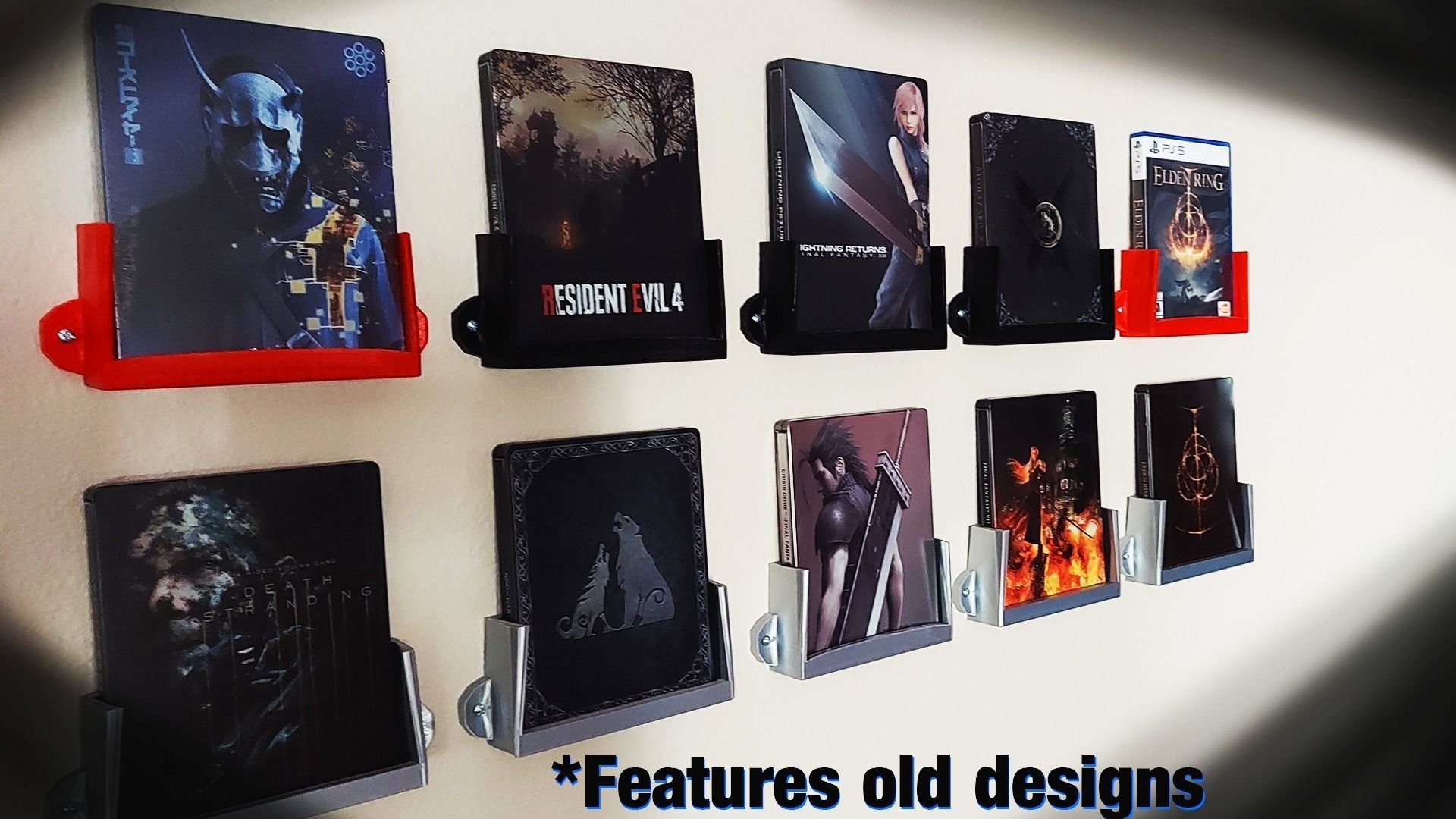 Case and Steelbook Video Game Display 3D model 3D printable | CGTrader