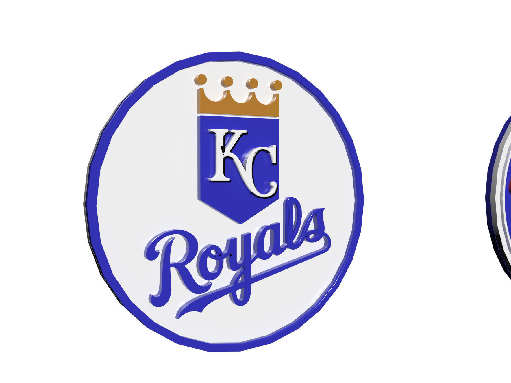 MLB Major League Baseball EVERY TEAMS LOGOS 3D model 3D printable ...