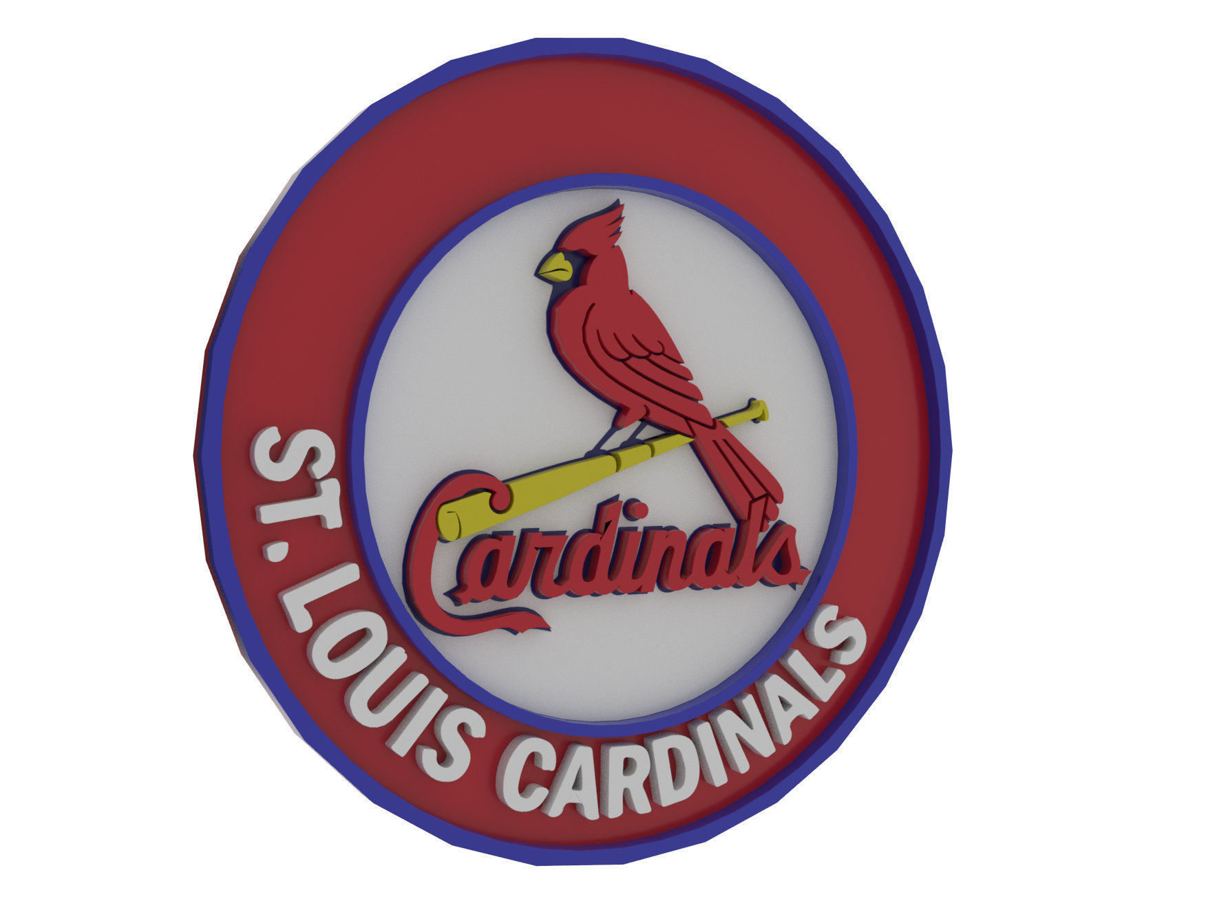 MLB Major League Baseball EVERY TEAMS LOGOS 3D model 3D printable ...