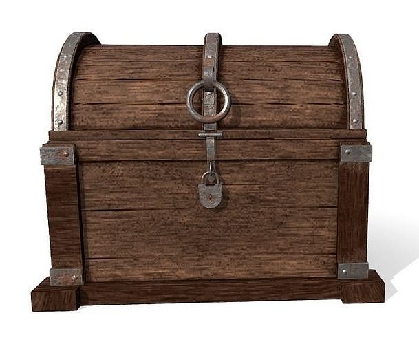 3D model Chest Box VR / AR / low-poly | CGTrader