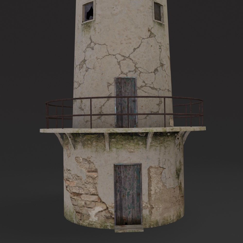 Abandoned Lighthouse free VR / AR / low-poly 3D model | CGTrader