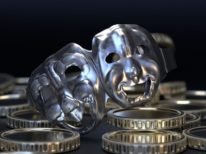 Ring mask 3D model | CGTrader