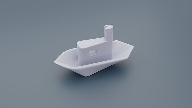 Stylized Boat 3d print free 3D model 3D printable | CGTrader