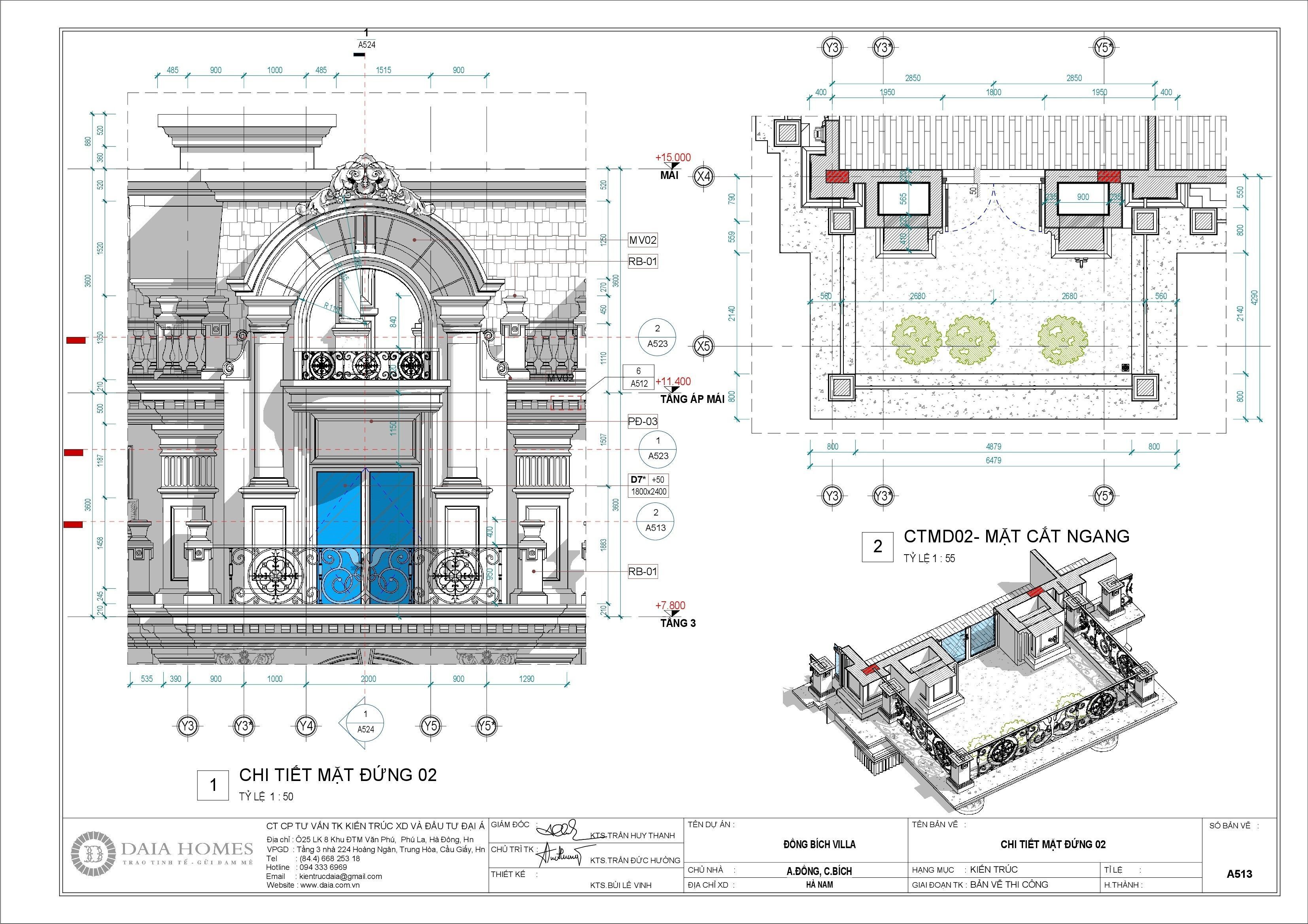 classic villa model revit templete family 3D model | CGTrader