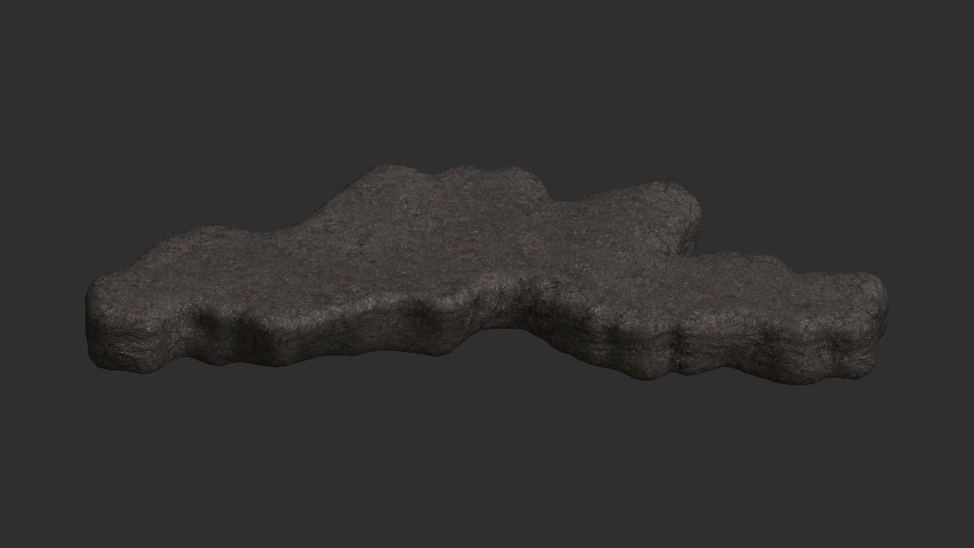 Rock Walkway 4 - Base free VR / AR / low-poly 3D model | CGTrader