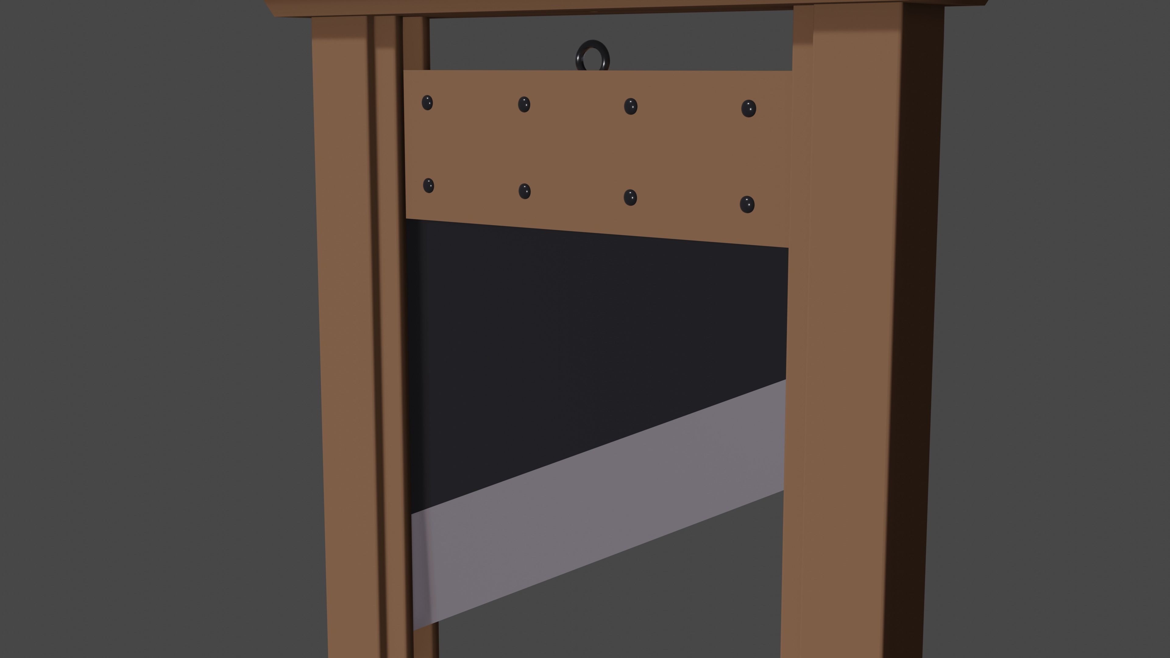 Guillotine Prop 3D model | CGTrader