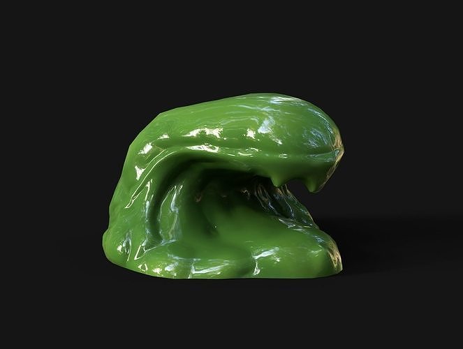 3D model Liquid Slug VR / AR / low-poly | CGTrader