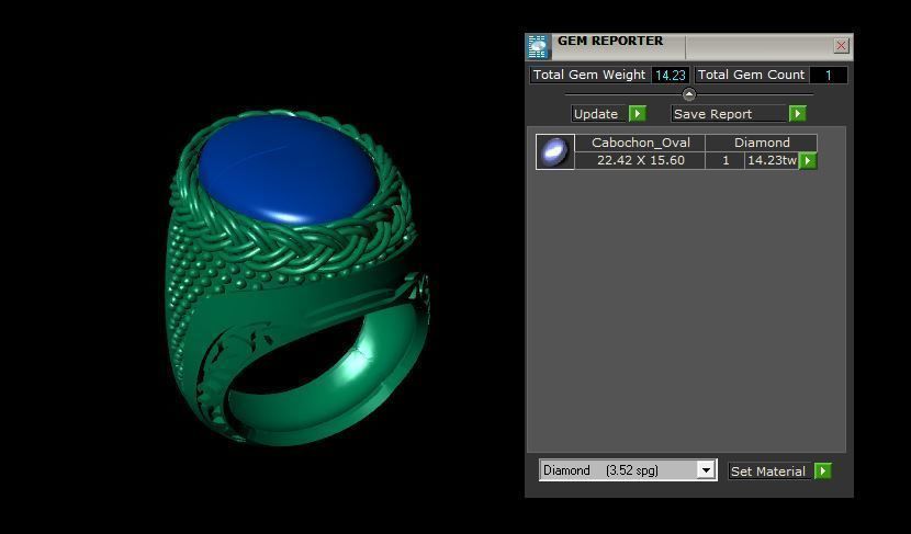 Rings 3D model 3D printable | CGTrader