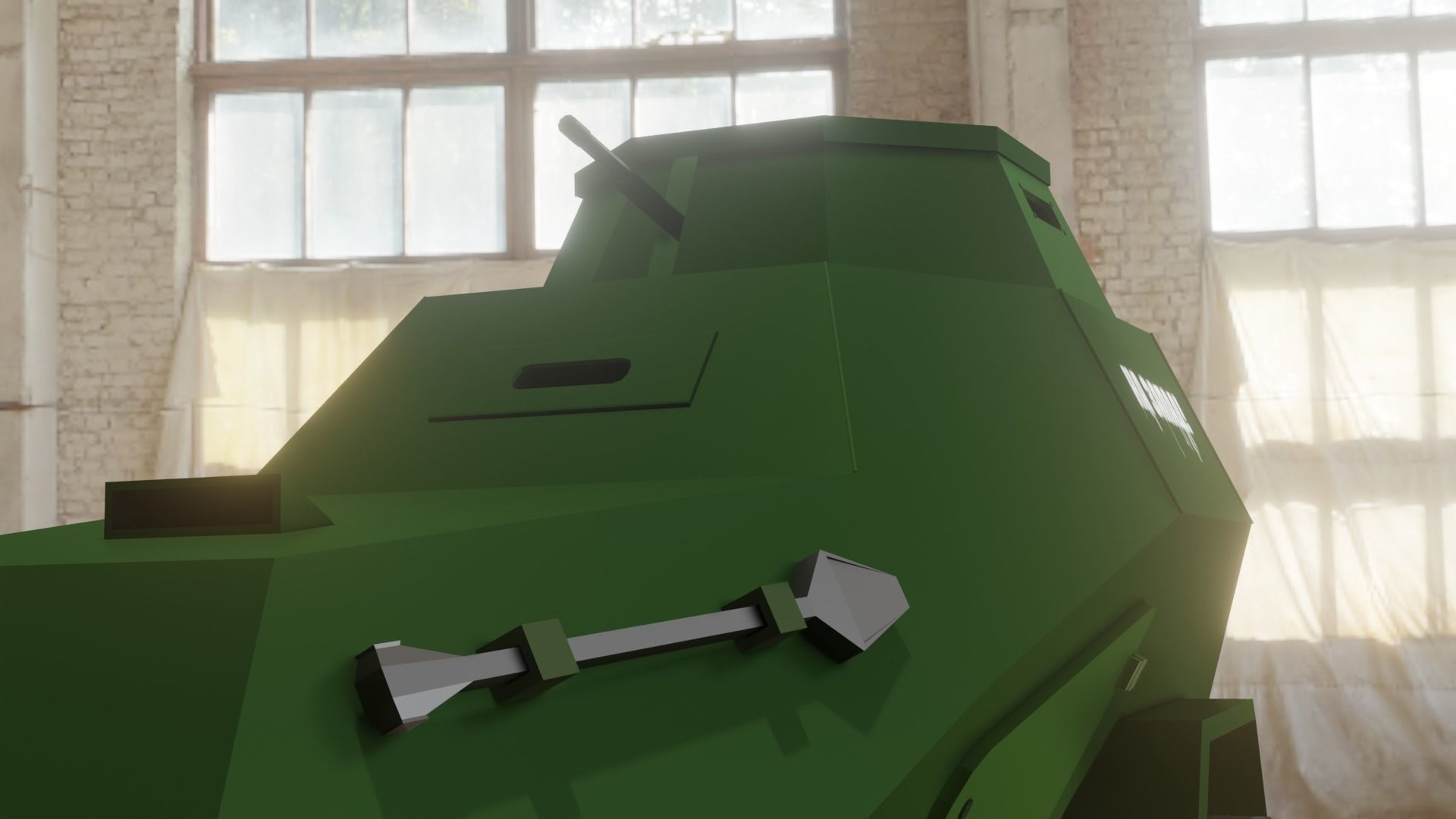 3D model BA-64 Low-Poly - Blender VR / AR / low-poly | CGTrader