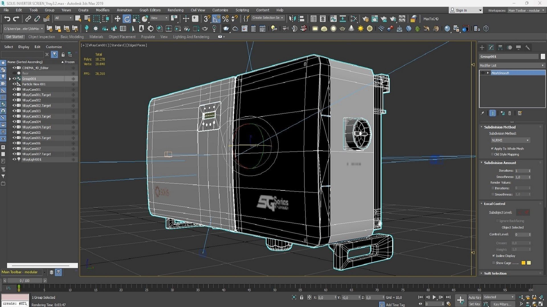 3D model Solis Inverter 3d Model VR / AR / low-poly | CGTrader