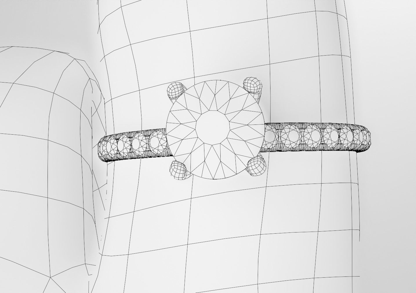 Luxurious Diamond Ring 3D Model 3D model | CGTrader