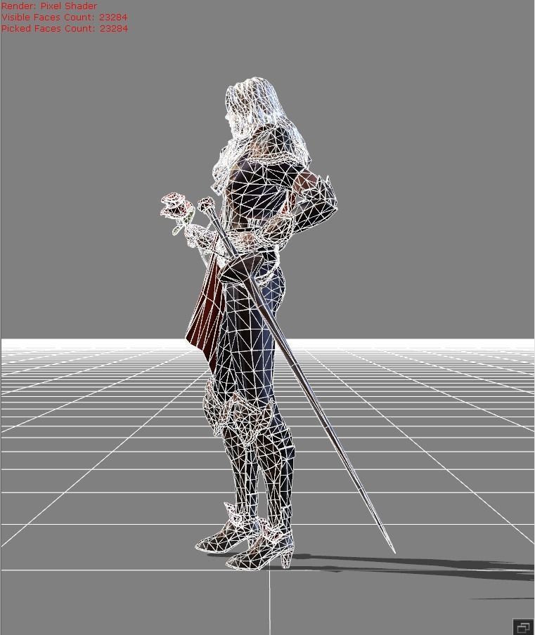 3D model Lancelot Masked Knight VR / AR / low-poly | CGTrader