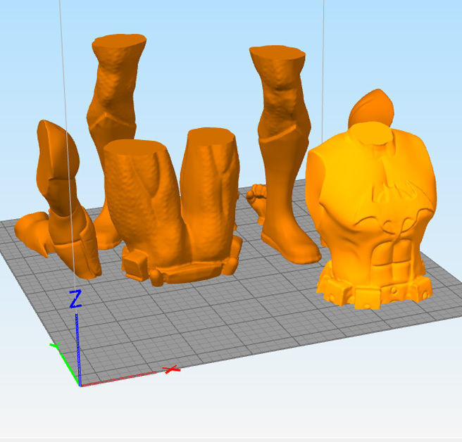 Batman Flashpoint 3D model 3D printable | CGTrader