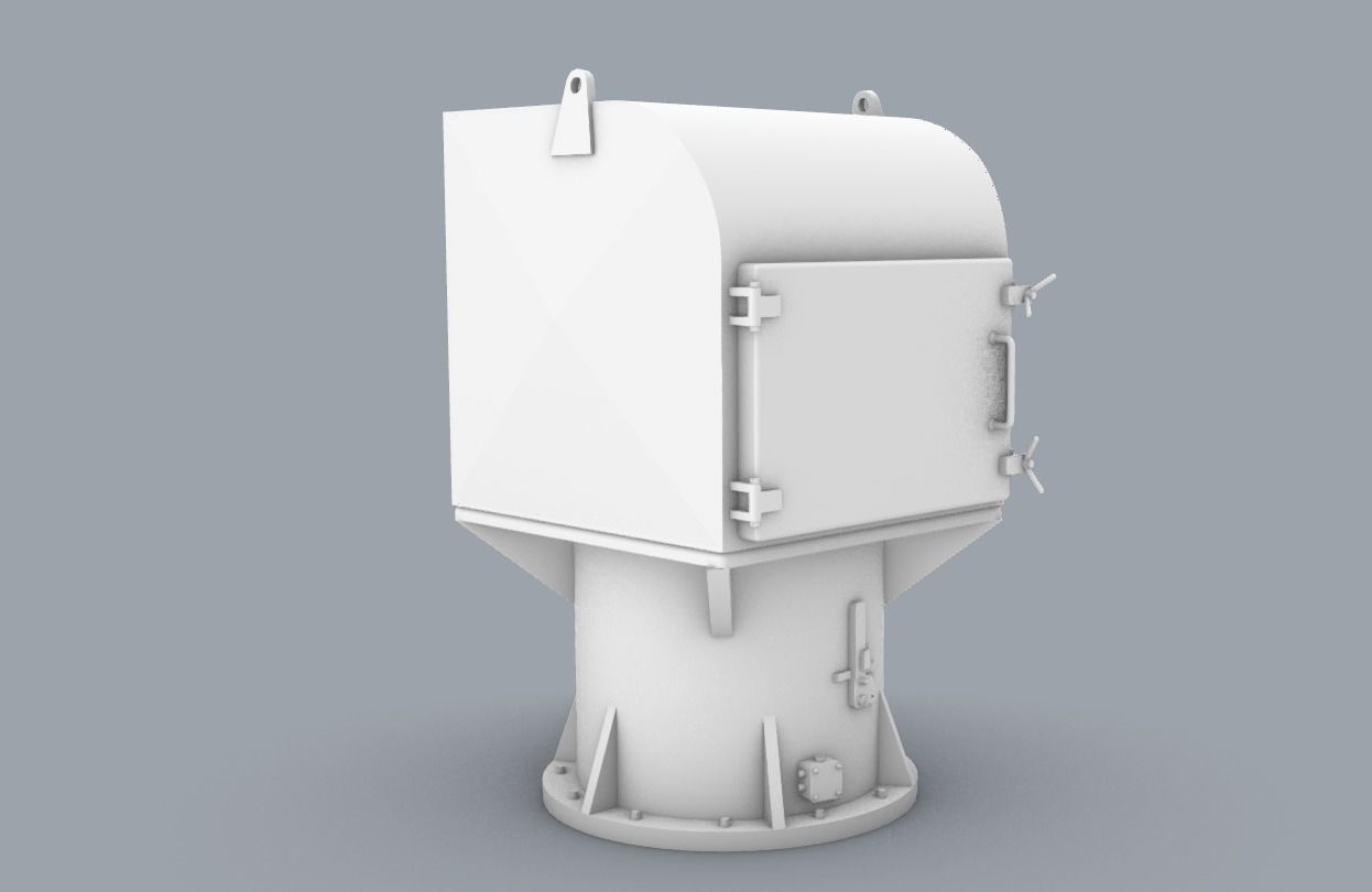 PM Cargo Hold Ventilation 3D model 3D printable | CGTrader