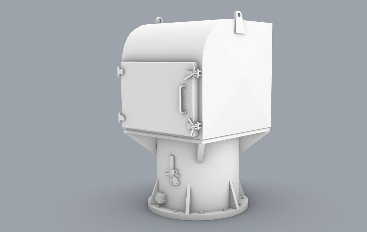 PM Cargo Hold Ventilation 3D model 3D printable | CGTrader
