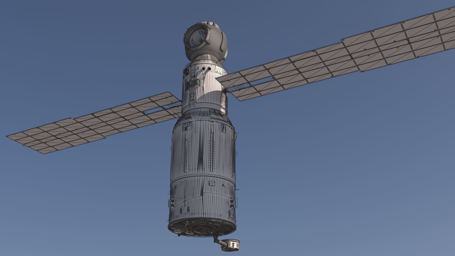space station space module 3D model | CGTrader
