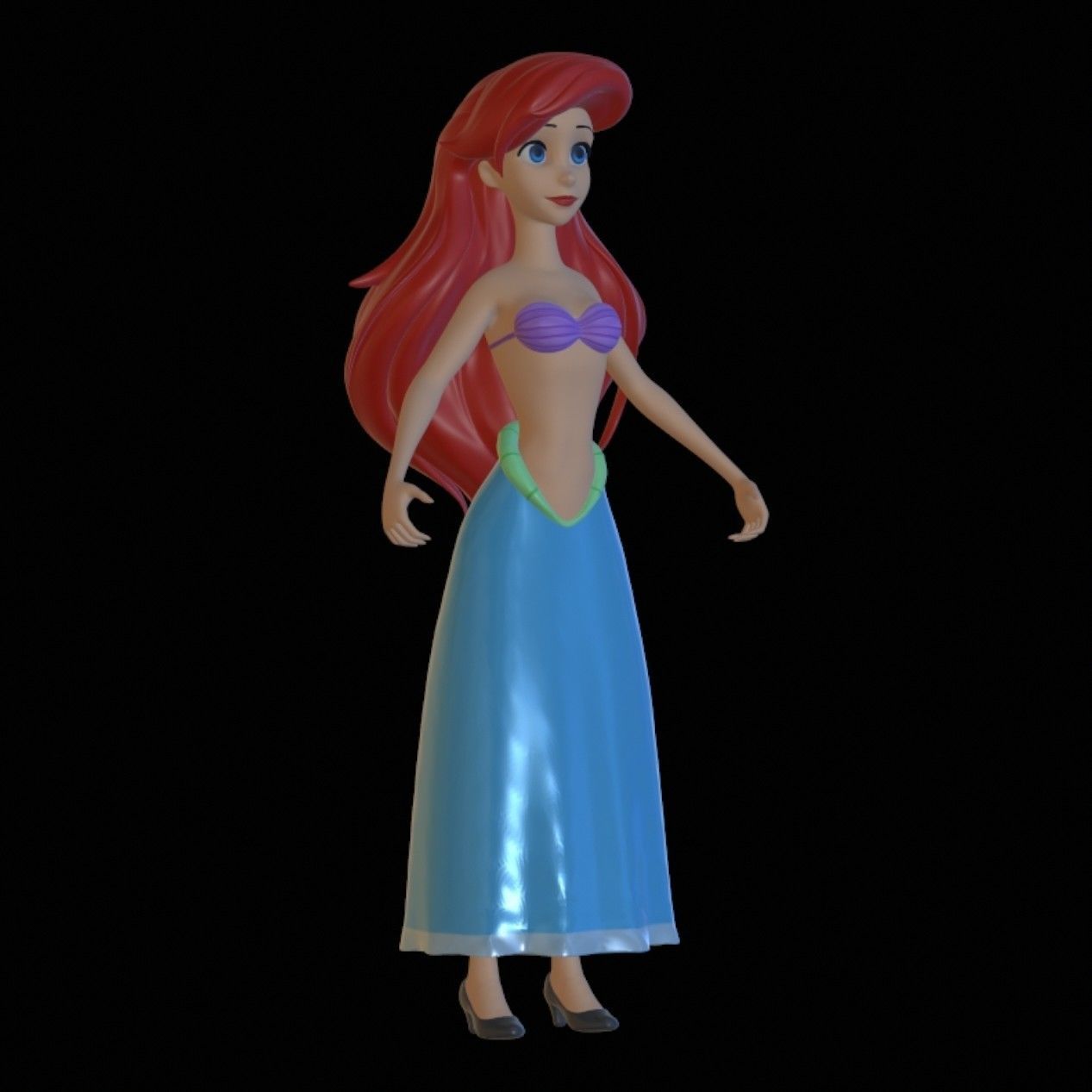 ARIEL IN MY DREAM - THE LITTLE MERMAID 3D model 3D printable | CGTrader
