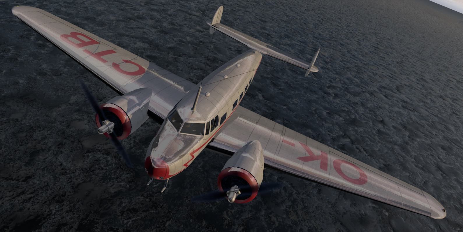 Lockheed L-10 Electra 3D model | CGTrader