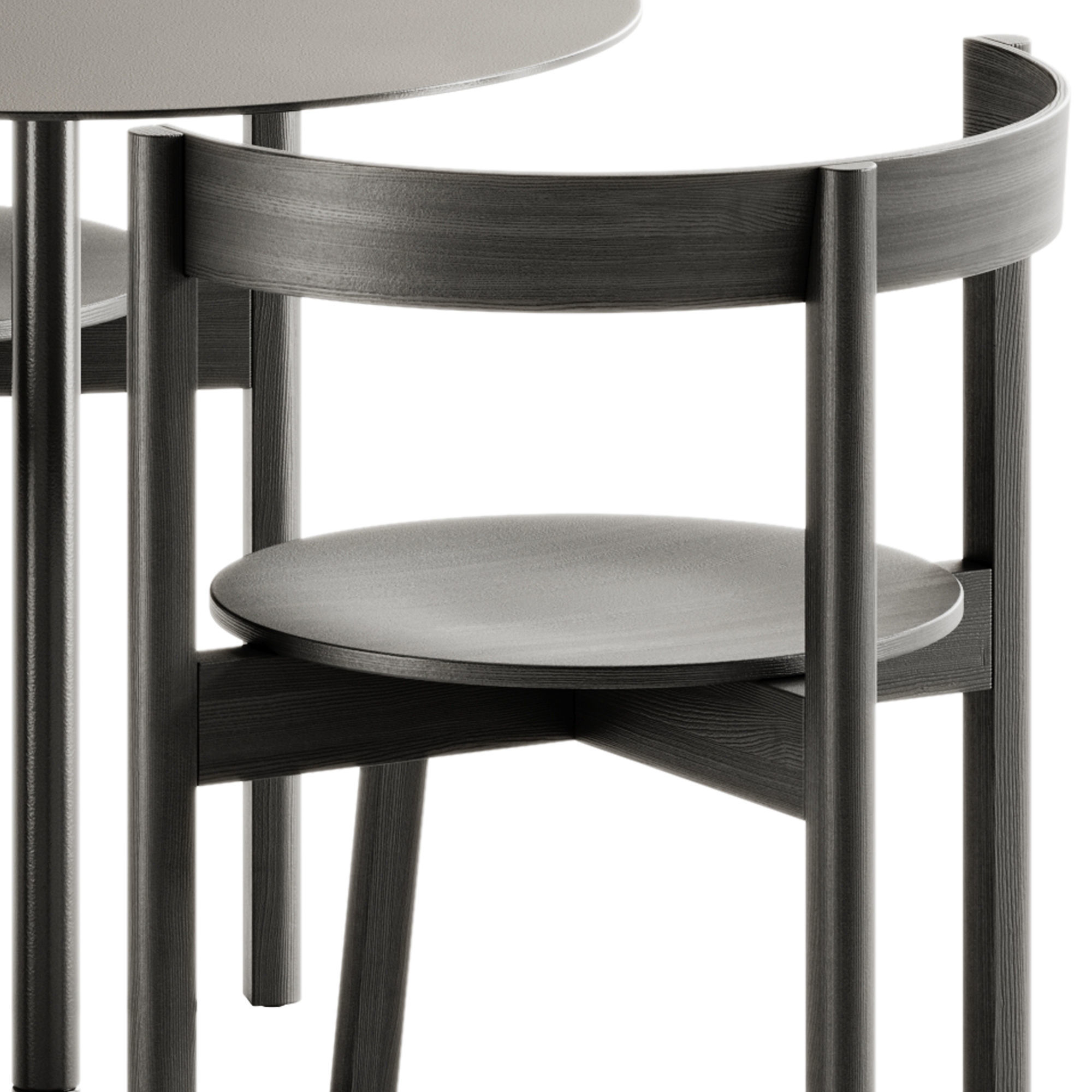 L5 JAZZ Chair By LOEHR design and Neu Round Table by Hay 3D model ...