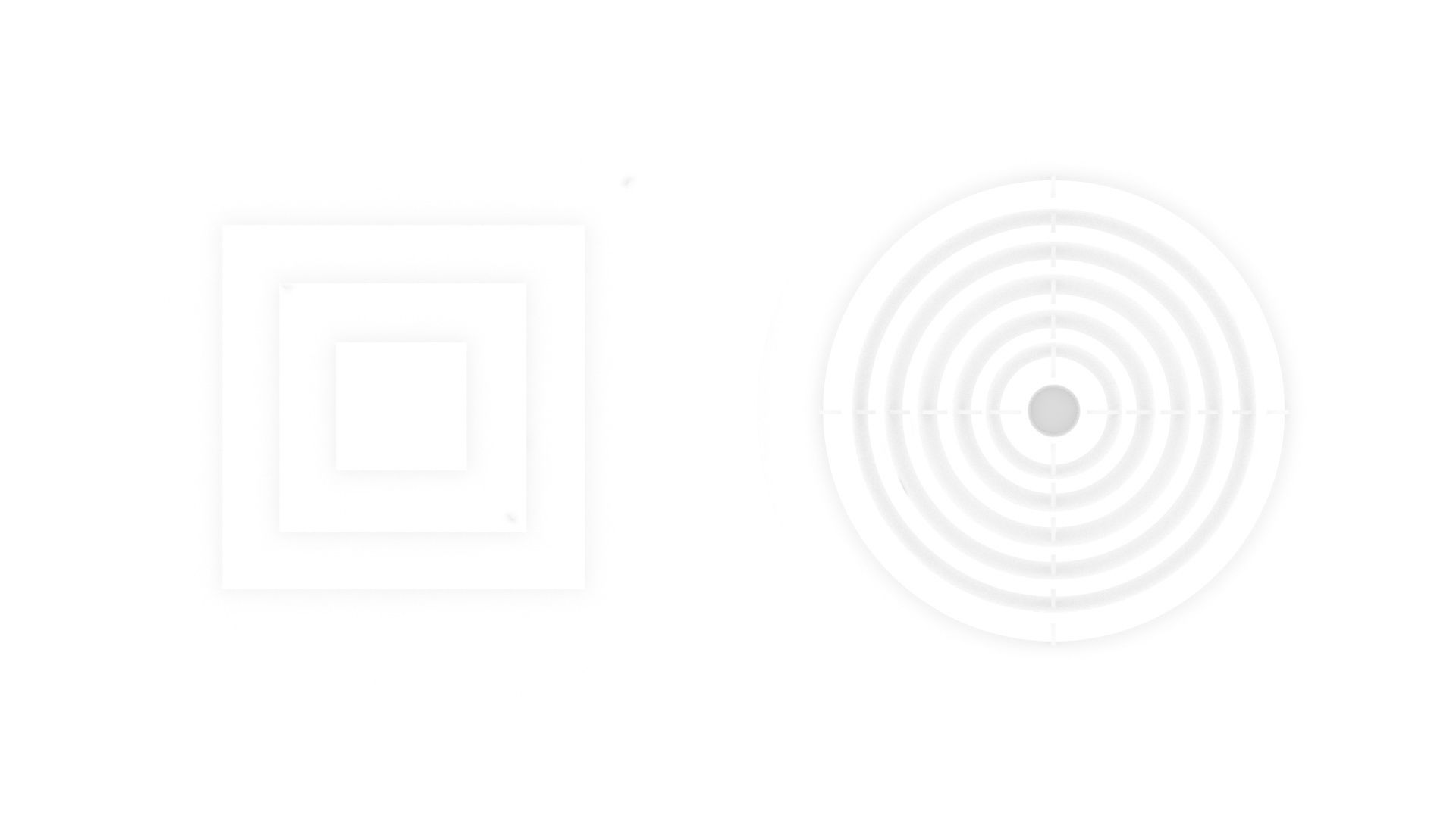 Square and Circle Ventilation Systems 3D model | CGTrader