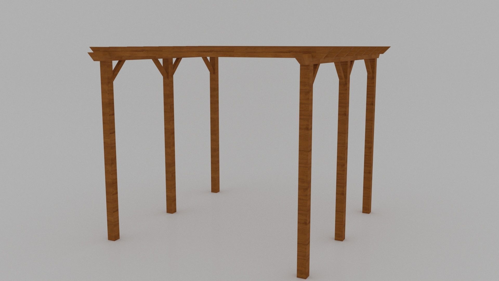 pergola 3D model | CGTrader