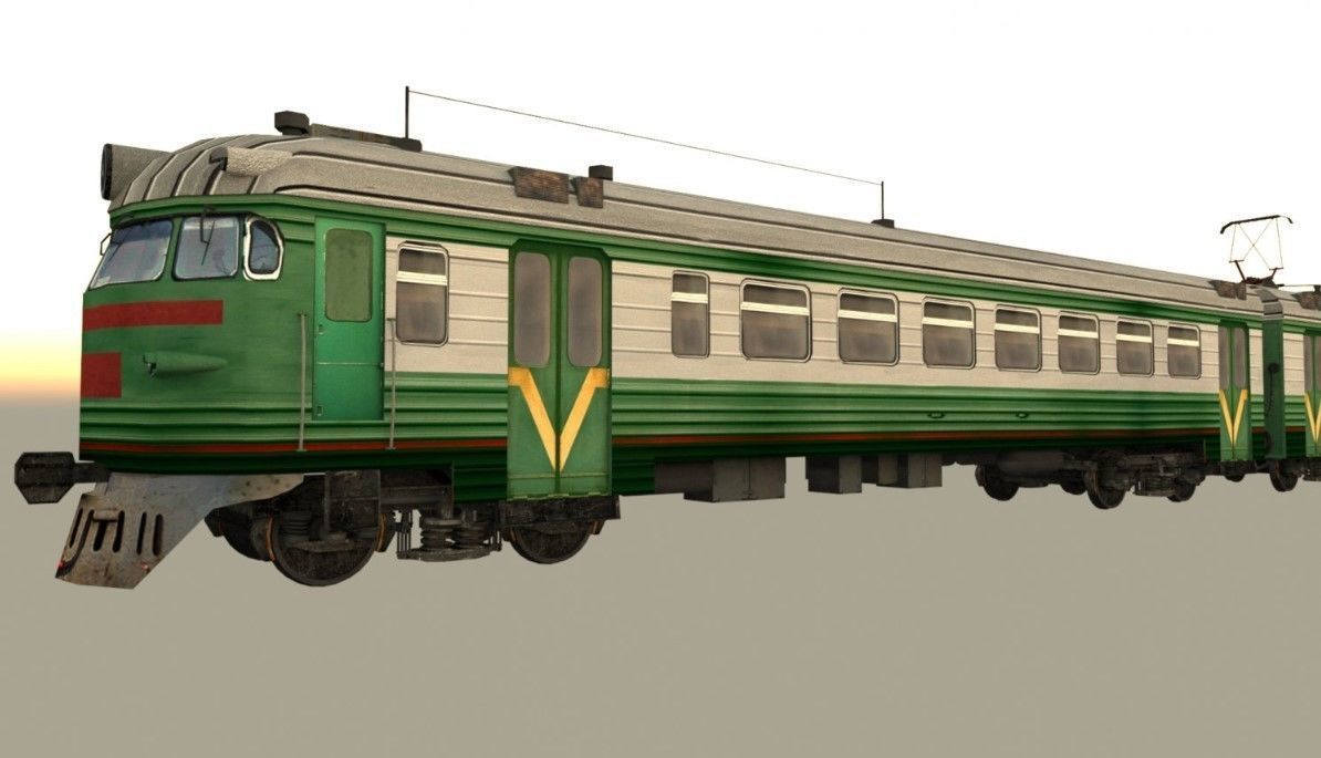 Train ER9 3D model | CGTrader