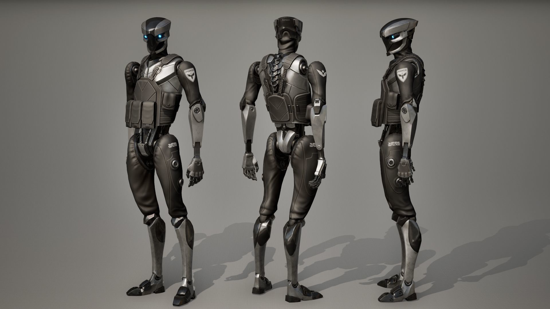 3D model Robot 11 VR / AR / low-poly | CGTrader