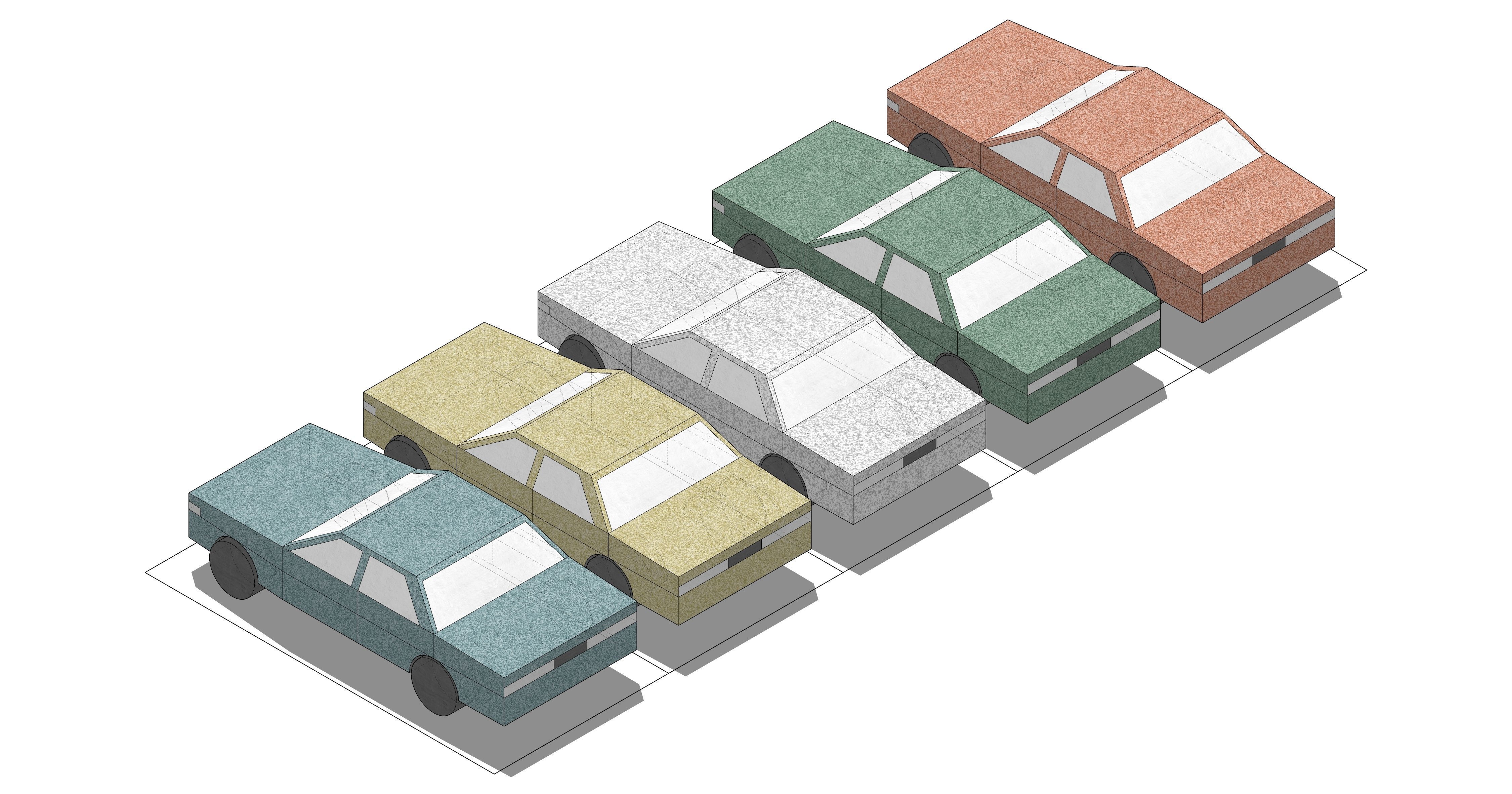 Simple Car 3D model | CGTrader