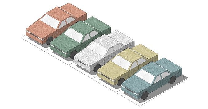 Simple Car 3D model | CGTrader