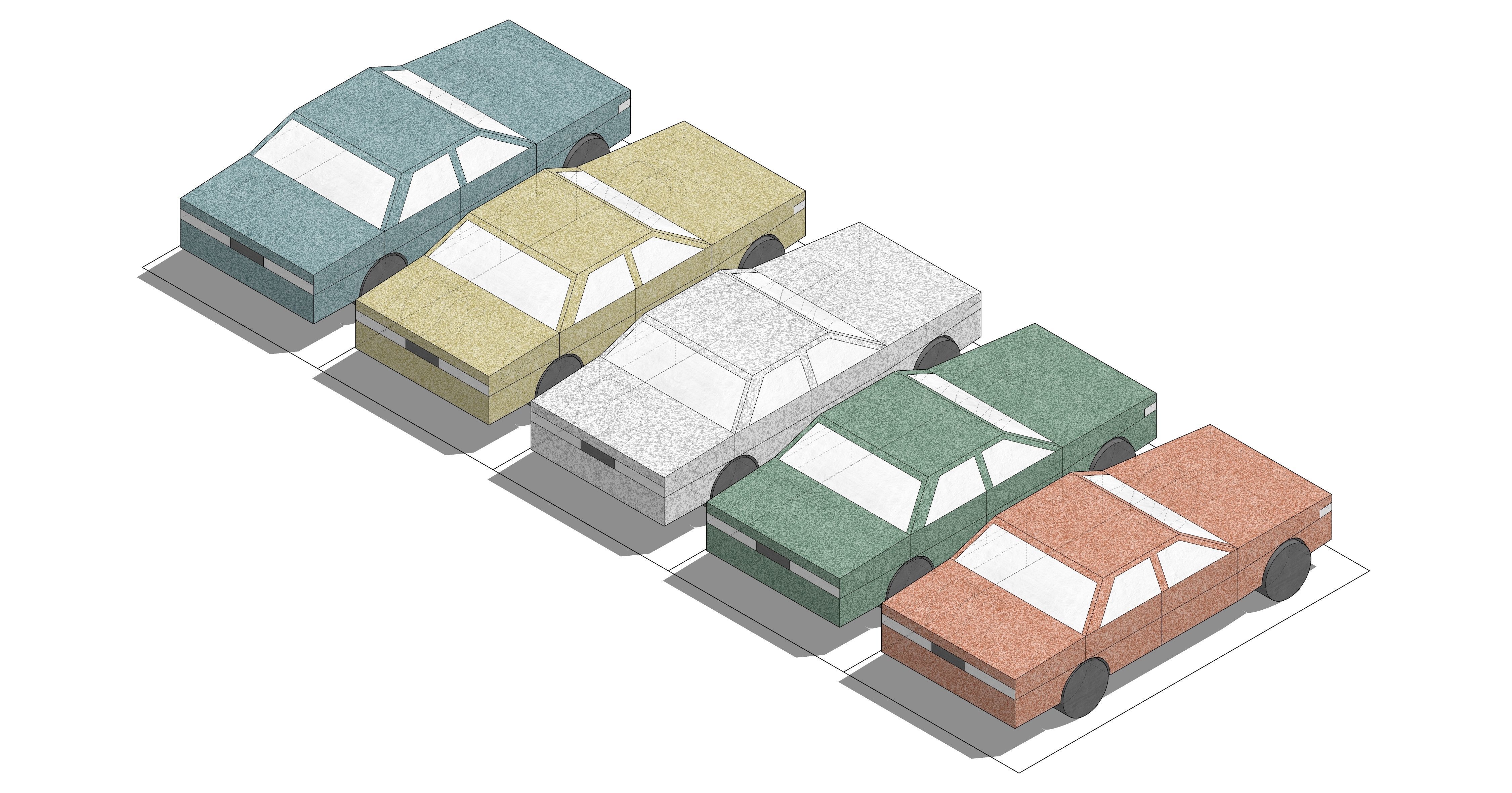 Simple Car 3D model | CGTrader