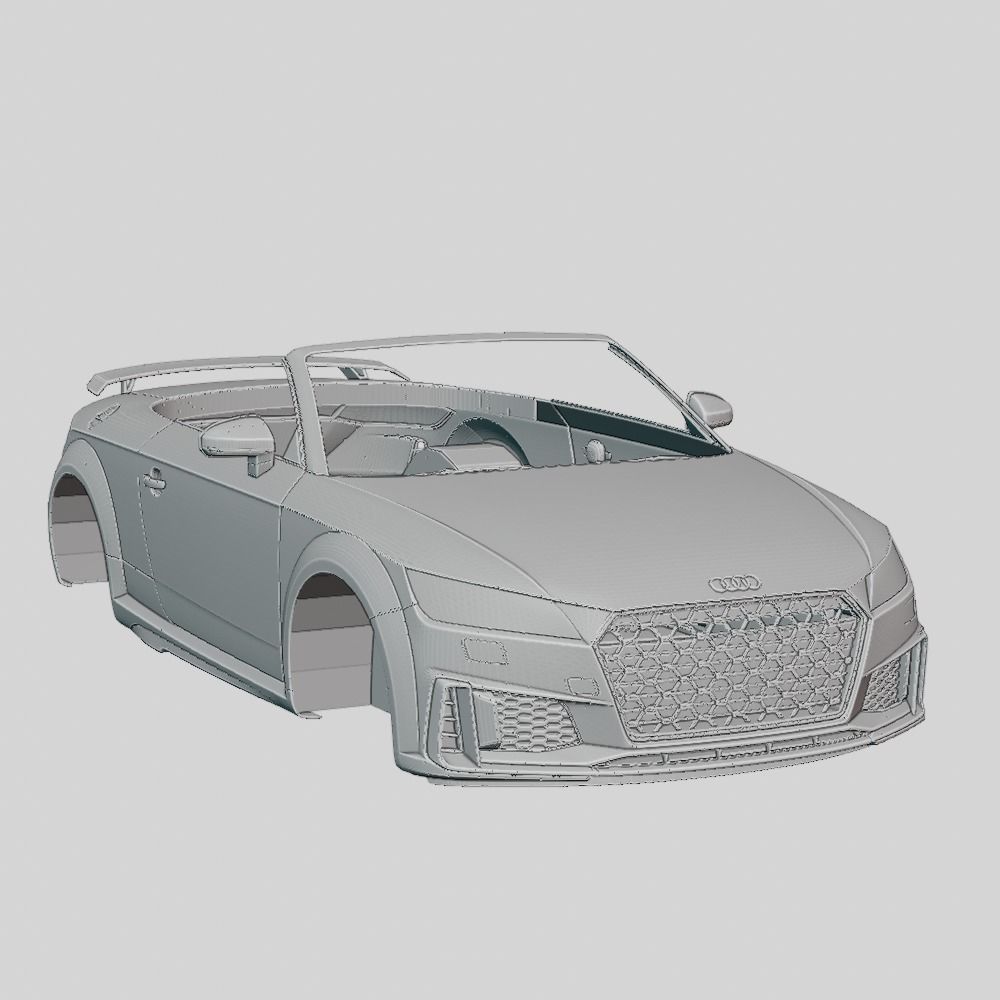 Audi TTS Roadster 2020 Printable Body 3D model 3D printable | CGTrader