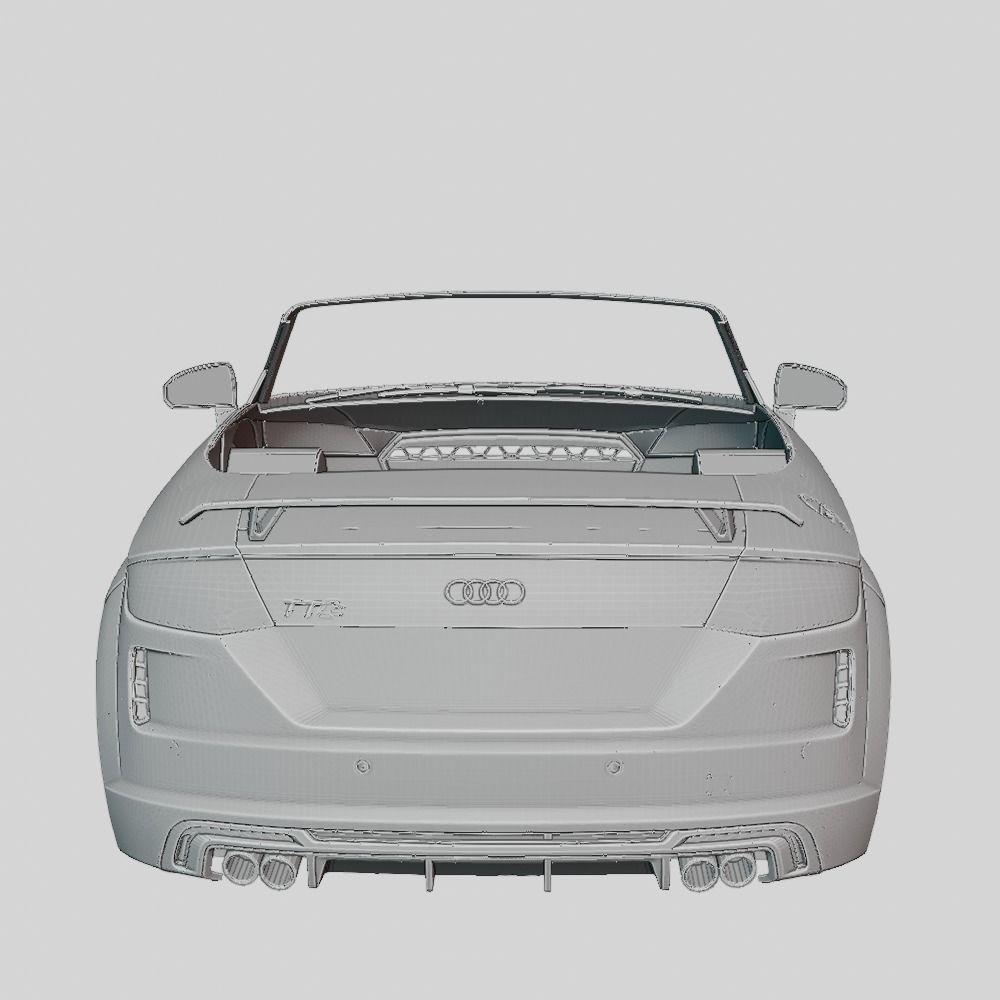 Audi TTS Roadster 2020 Printable Body 3D model 3D printable | CGTrader