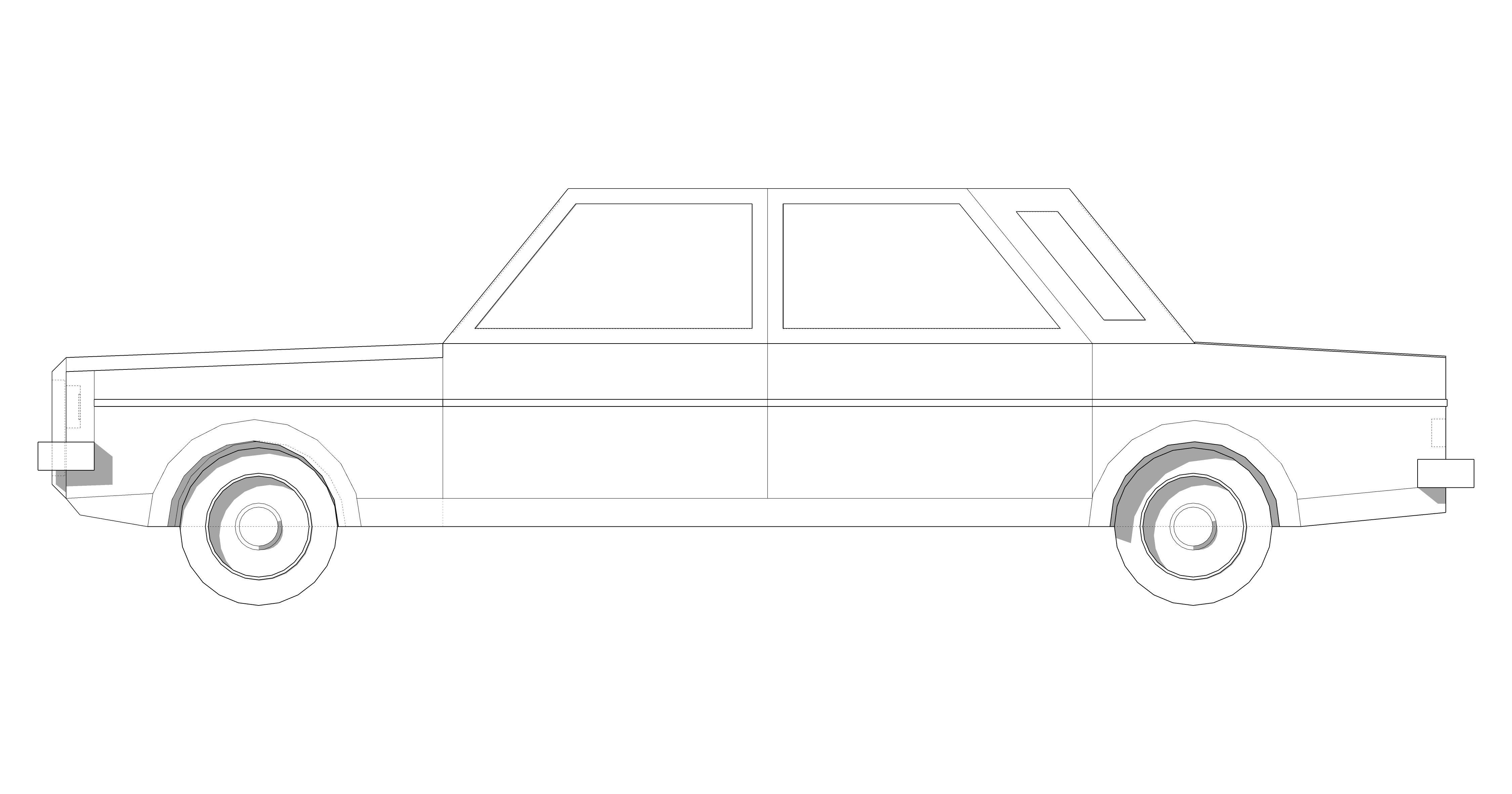 Funny Simple Car 3D model | CGTrader