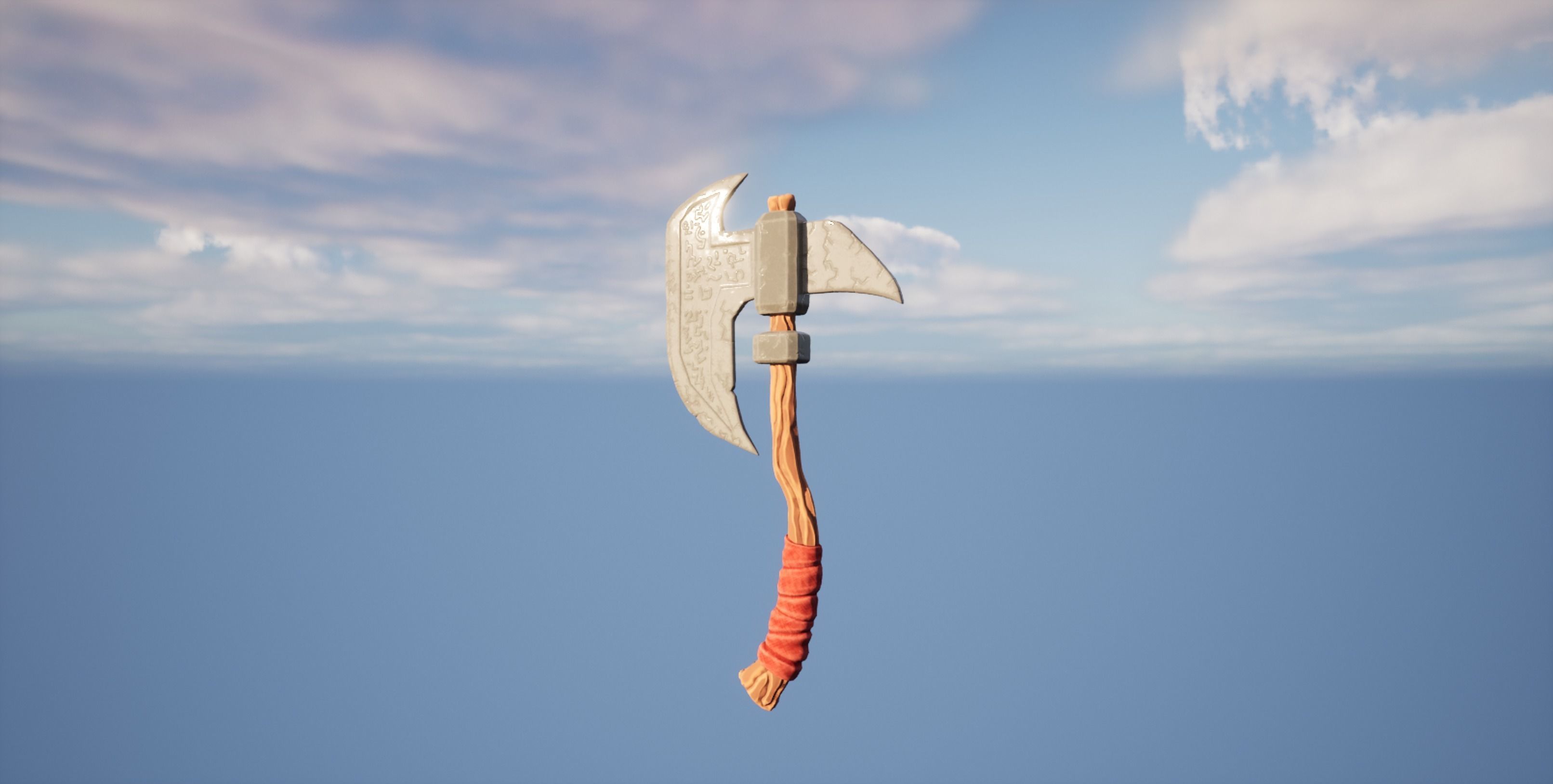 3D model Stylized Axe VR / AR / low-poly | CGTrader