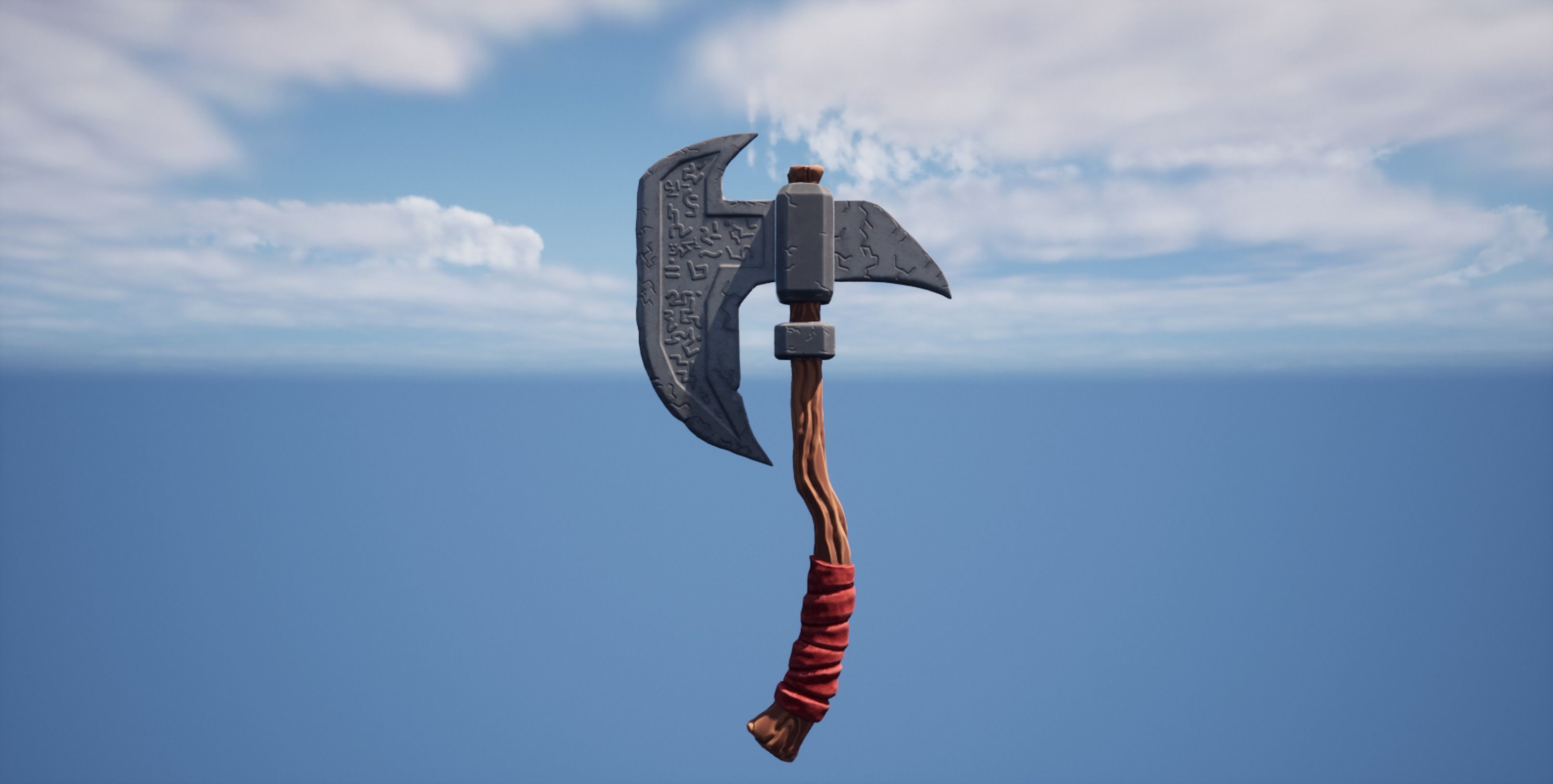 3D model Stylized Axe VR / AR / low-poly | CGTrader