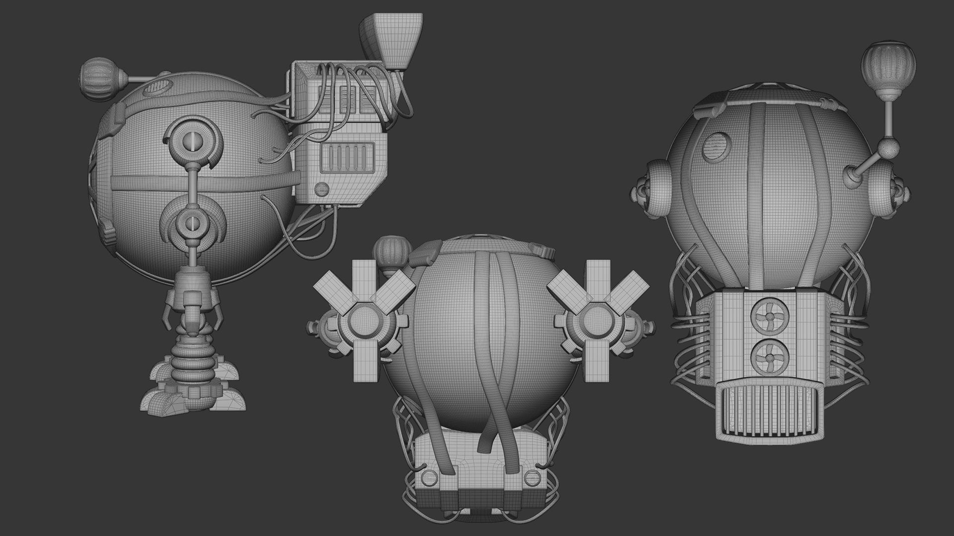 Mining Mech 3D model | CGTrader